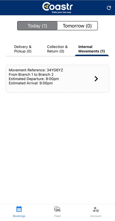 How to do Fleet Movement?