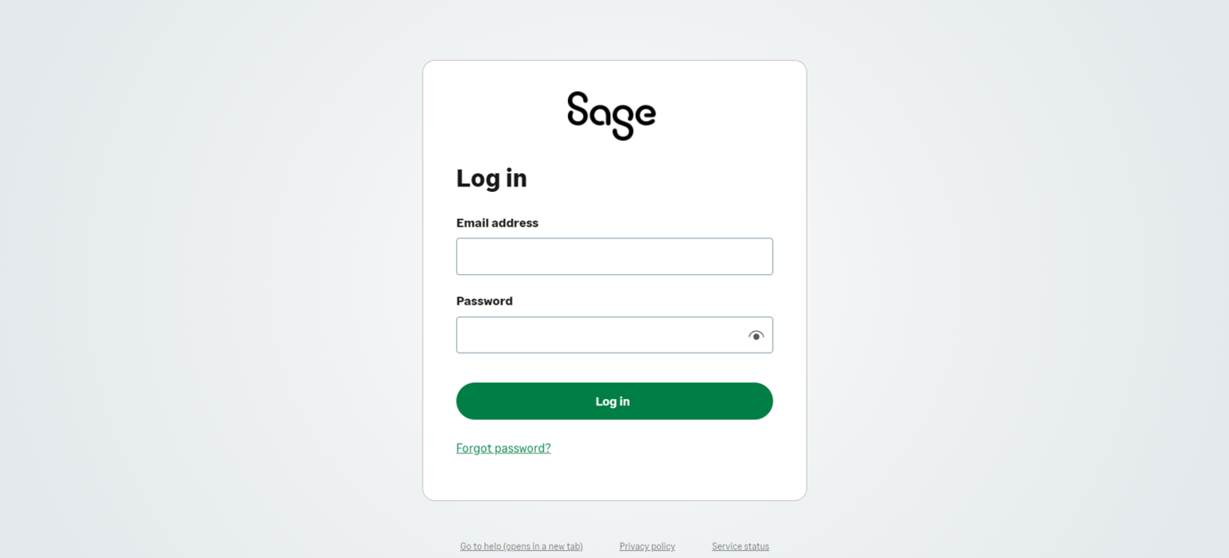 How to connect SAGE Business Cloud account with Coastr?