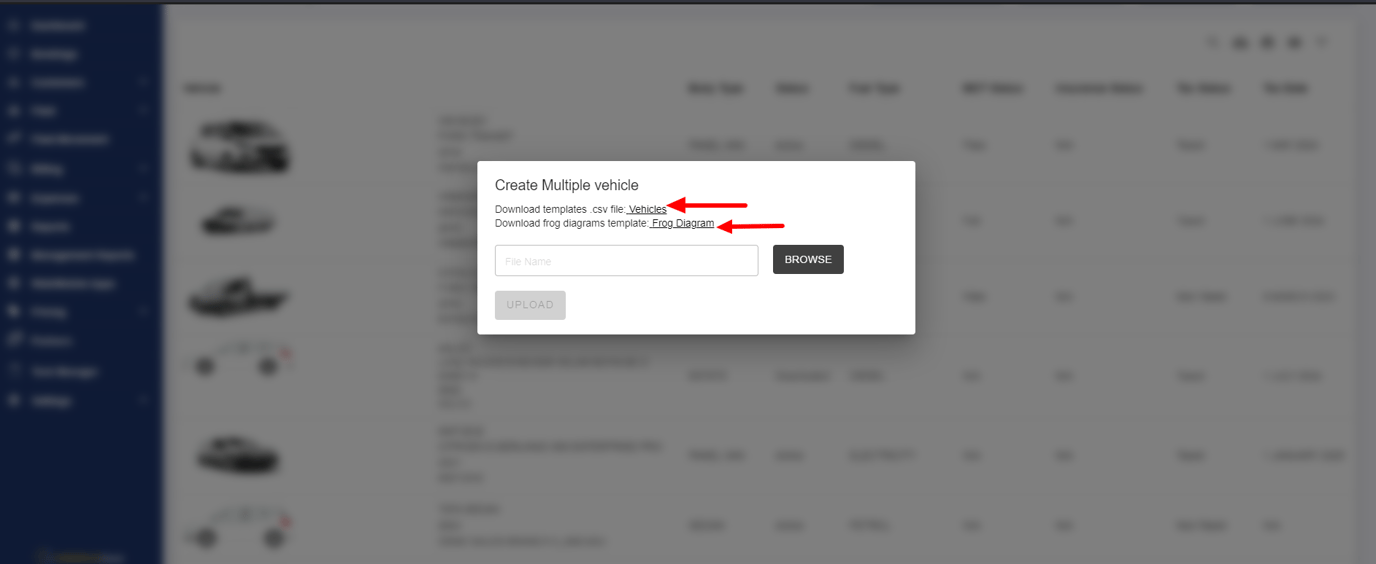 How to Bulk Upload Vehicles to Fleet Inventory?