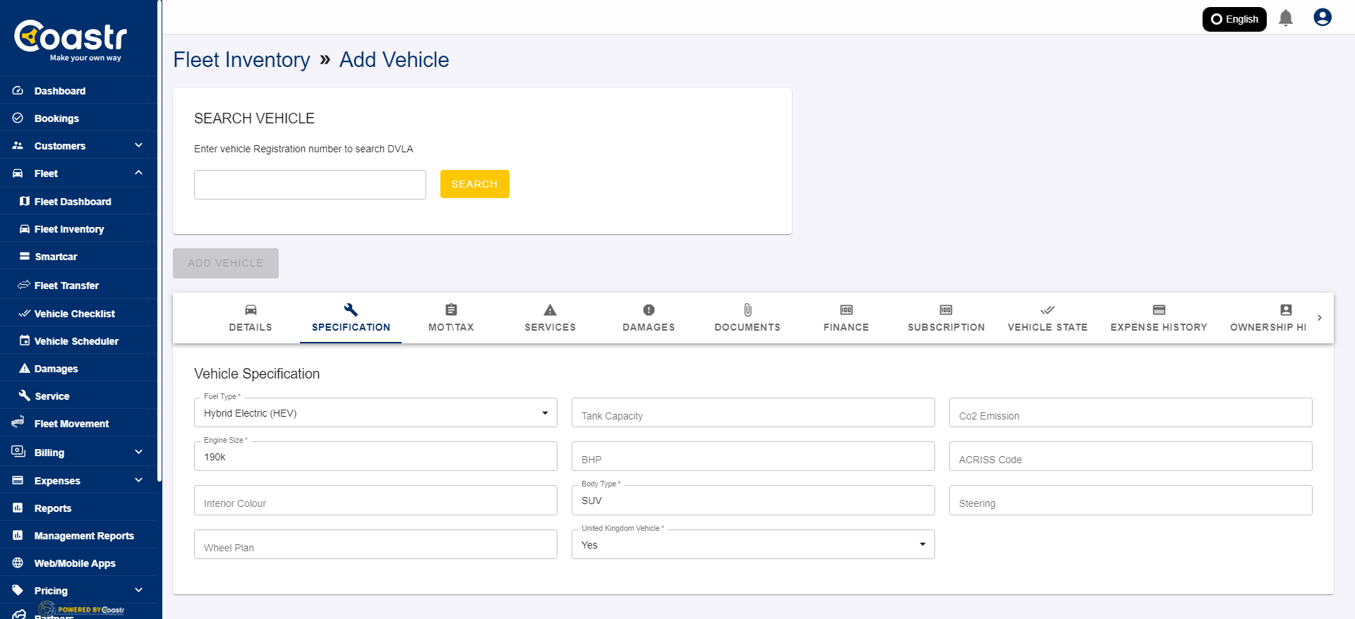 How to capture different fuel types?