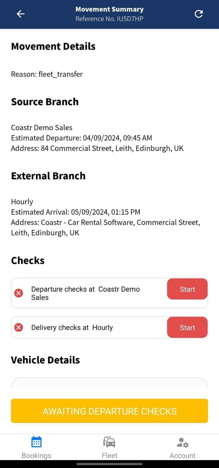 How to do Fleet Transfer?